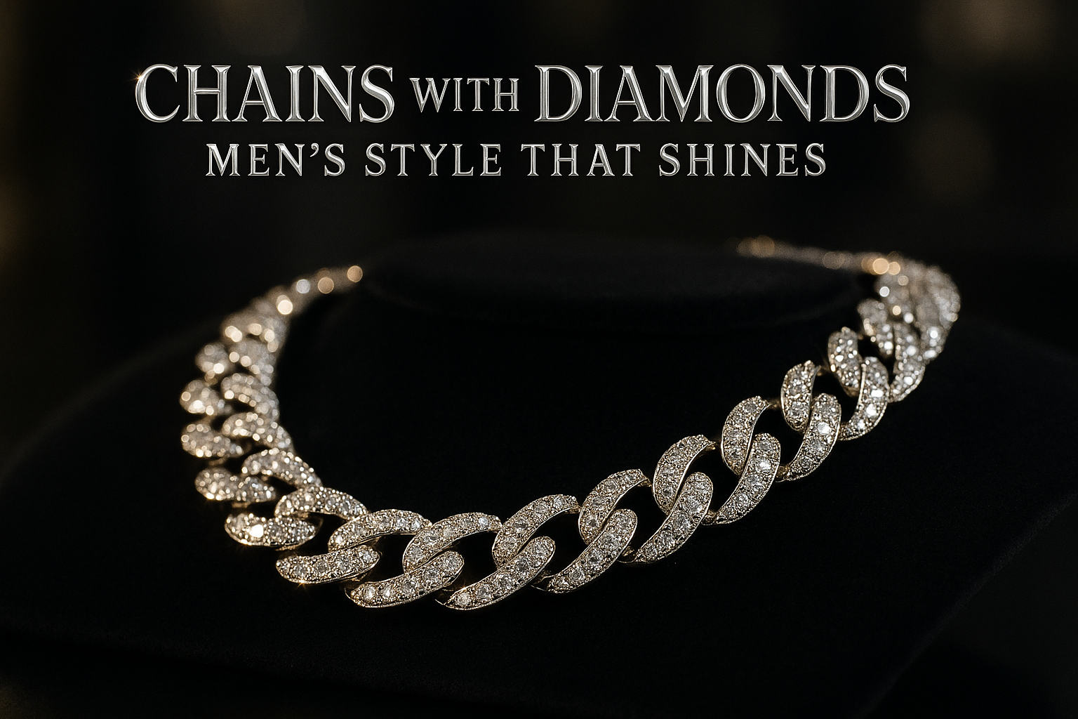 Chains with Diamonds: Men’s Style That Shines – Exotic Diamonds