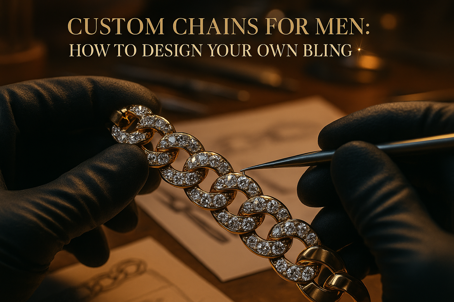 Custom Chains for Men: How to Design Your Own Bling – Exotic Diamonds