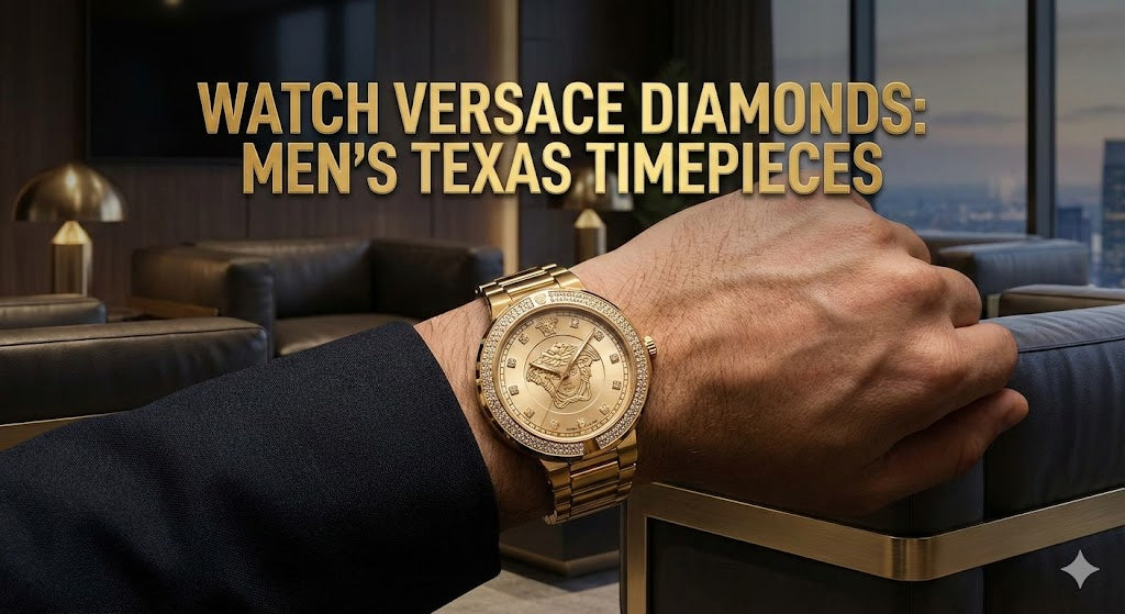 Versace Diamond Watches for Men | Texas Luxury Timepieces – Exotic Diamonds