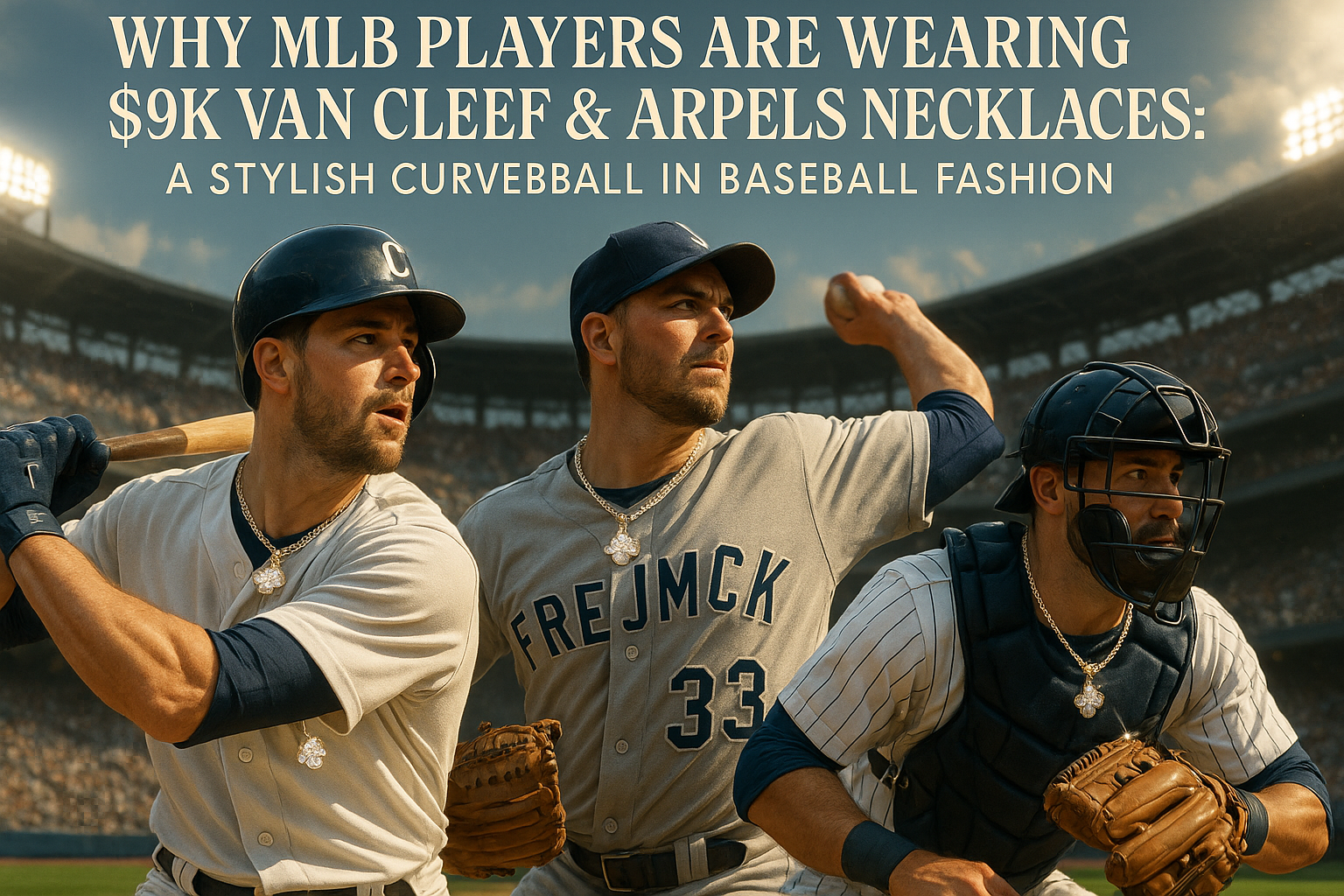 Why MLB Players Are Wearing $9K Van Cleef; Arpels Necklaces: A Stylish – Exotic Diamonds