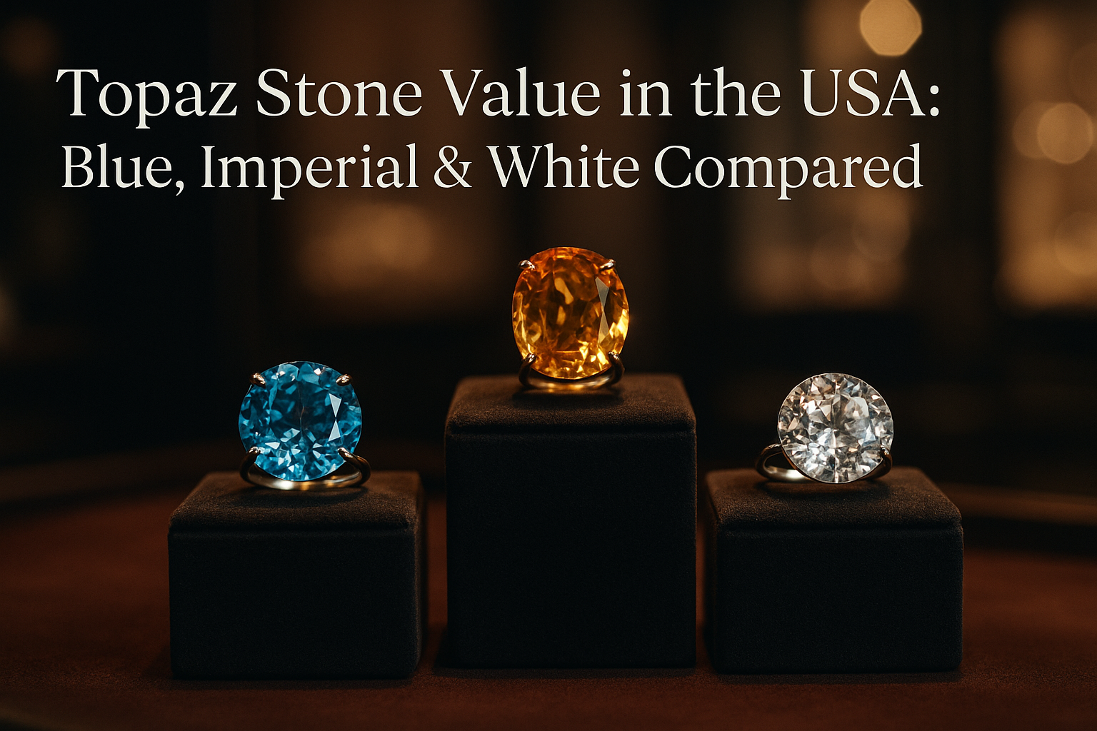 Topaz Stone Value in the USA: Blue, Imperial & White Compared – Exotic ...