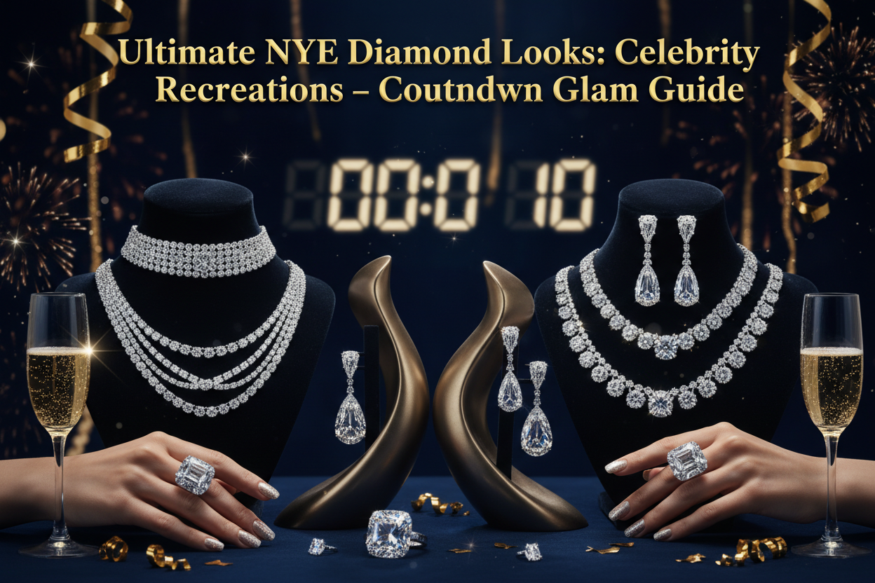 Ultimate NYE Diamond Looks: Celebrity Recreations – Countdown Glam Gui ...