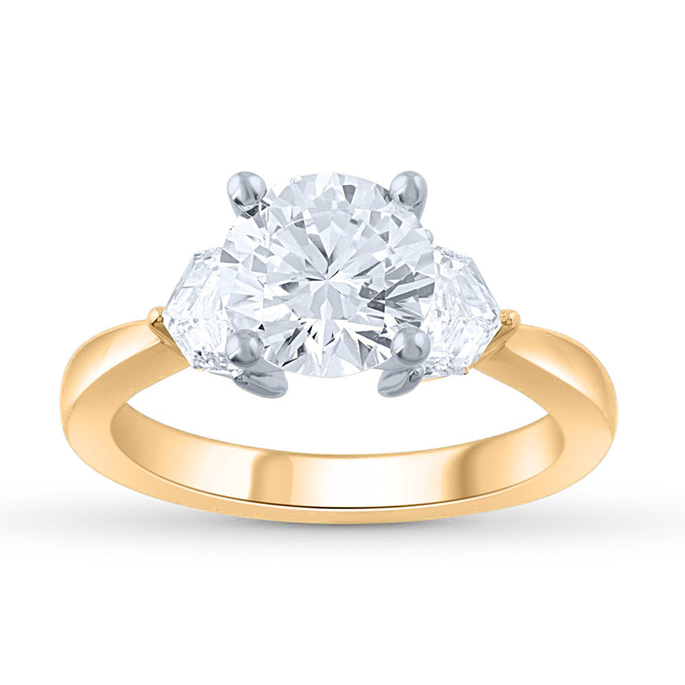 14K 1.30CT Lab Grown Engagement Ring – Exotic Diamonds