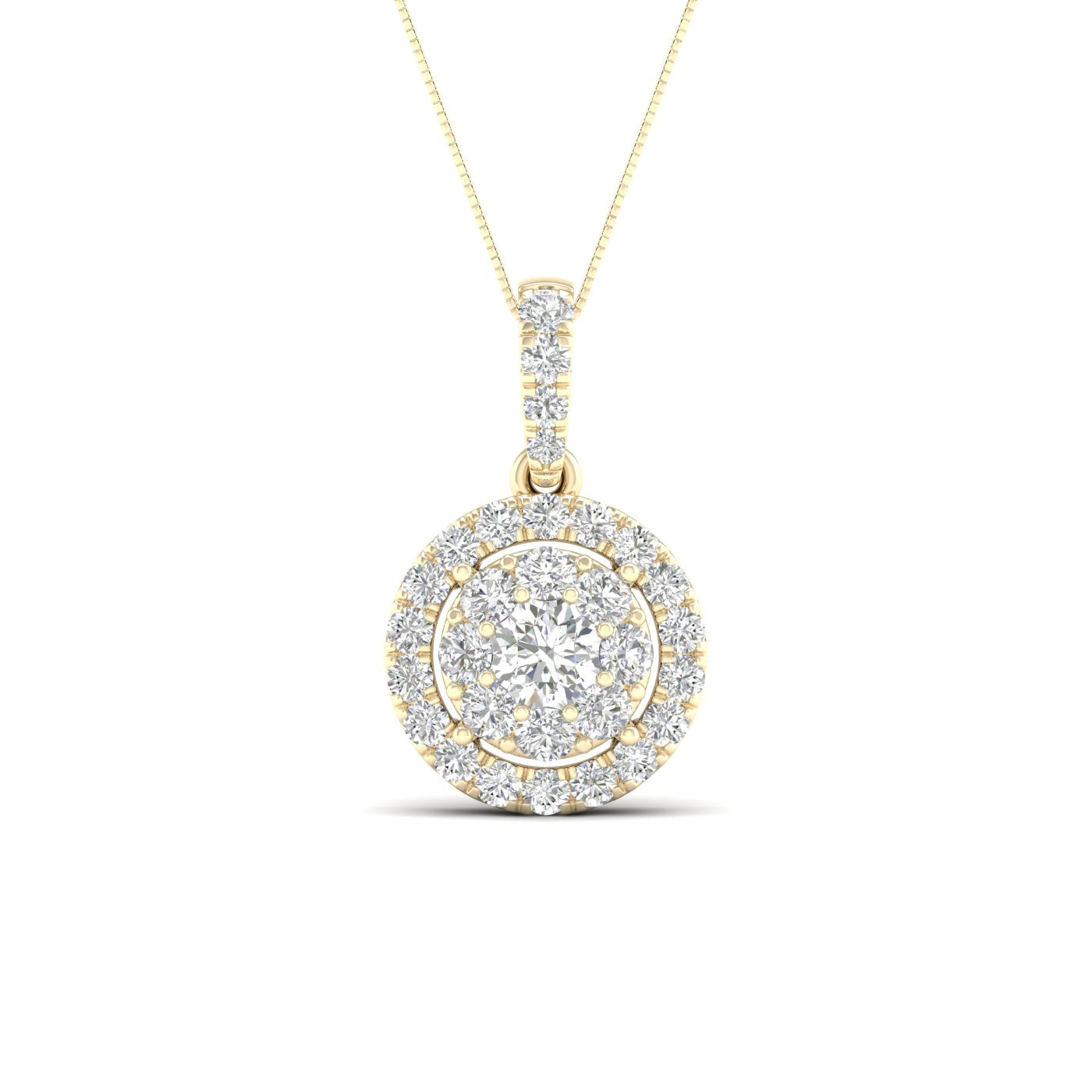 14K 0.50CT Lab Diamond Pendant – Exotic Diamonds