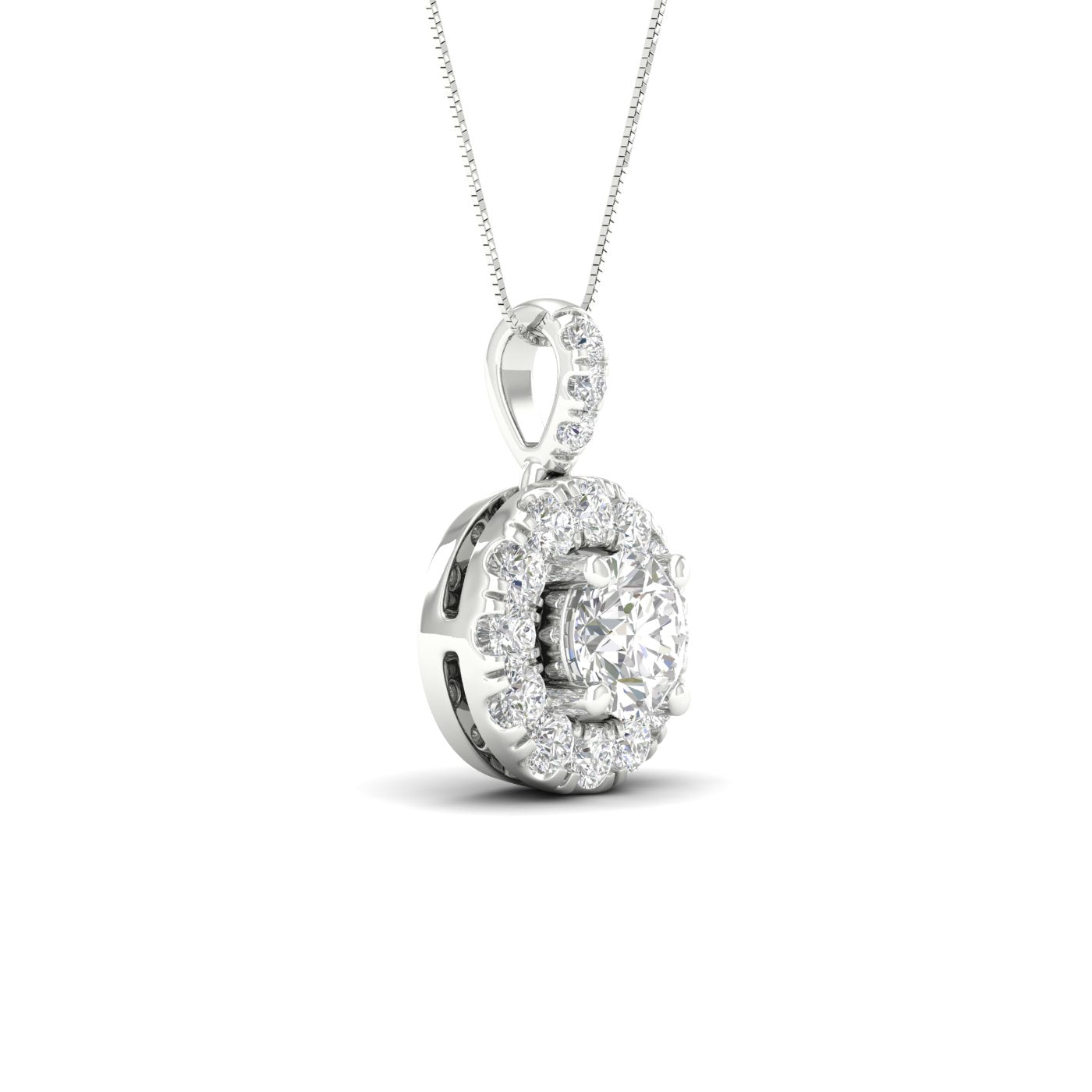 14K 0.50CT Lab Diamond Pendant – Exotic Diamonds