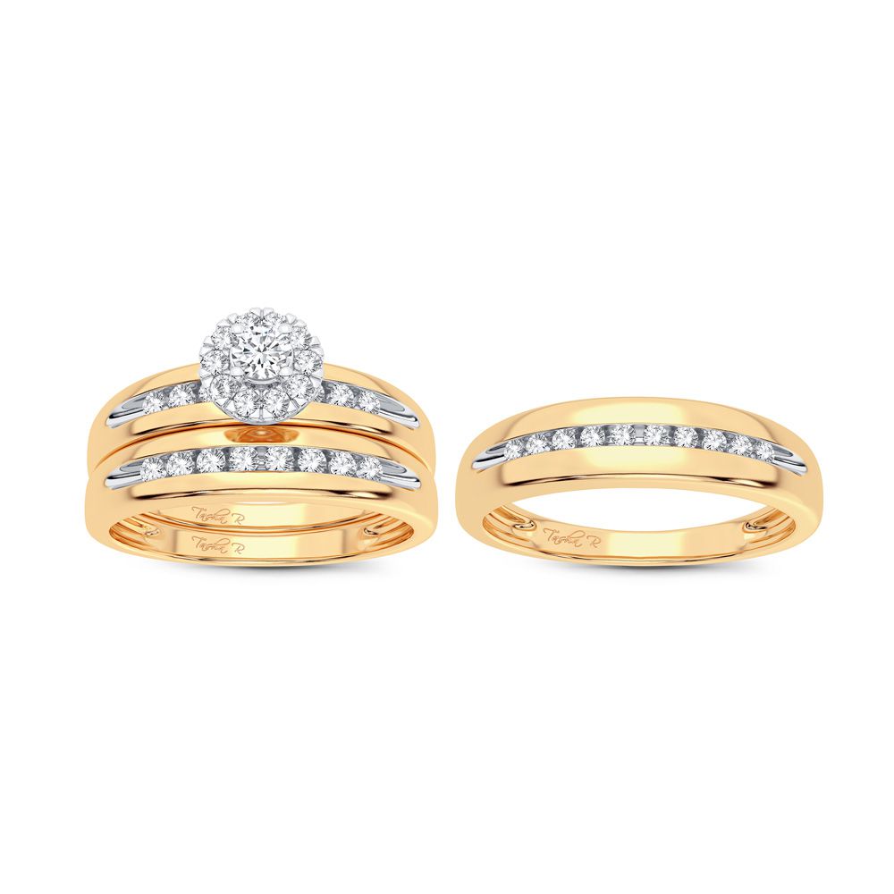 14K 0.30CT Diamond Trio Set – Exotic Diamonds